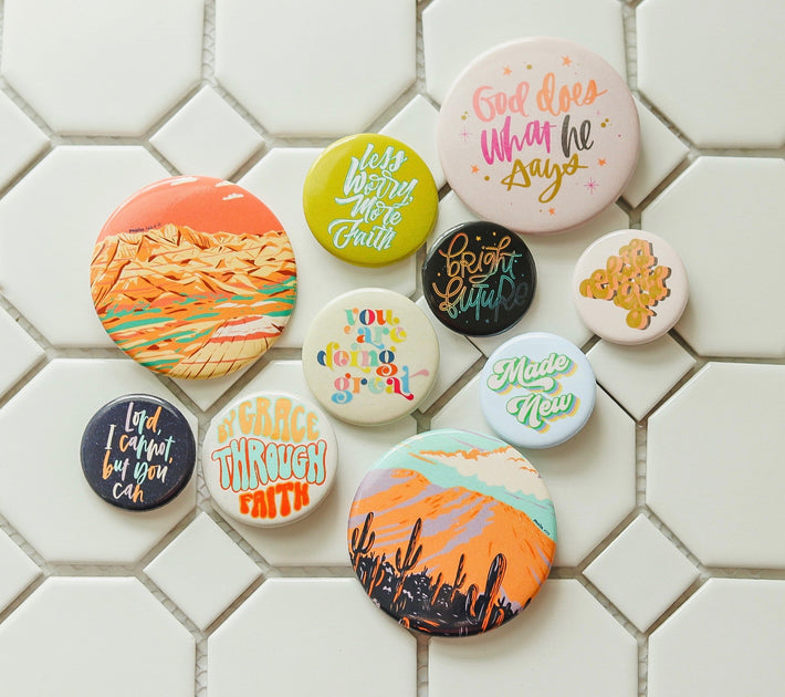 Button Pins – Crew + Co