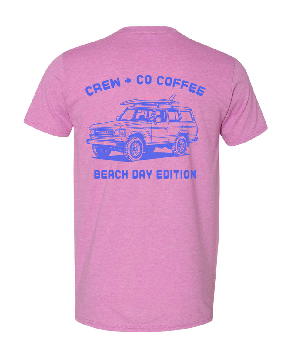 Crew + Co Coffee Beach Day Tee
