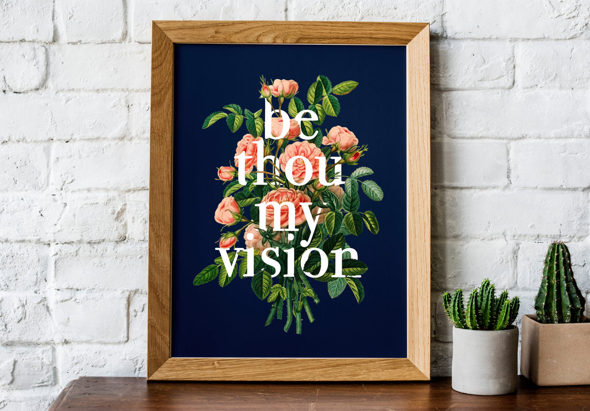"Be Thou My Vision" 8x10 Print – Crew + Co