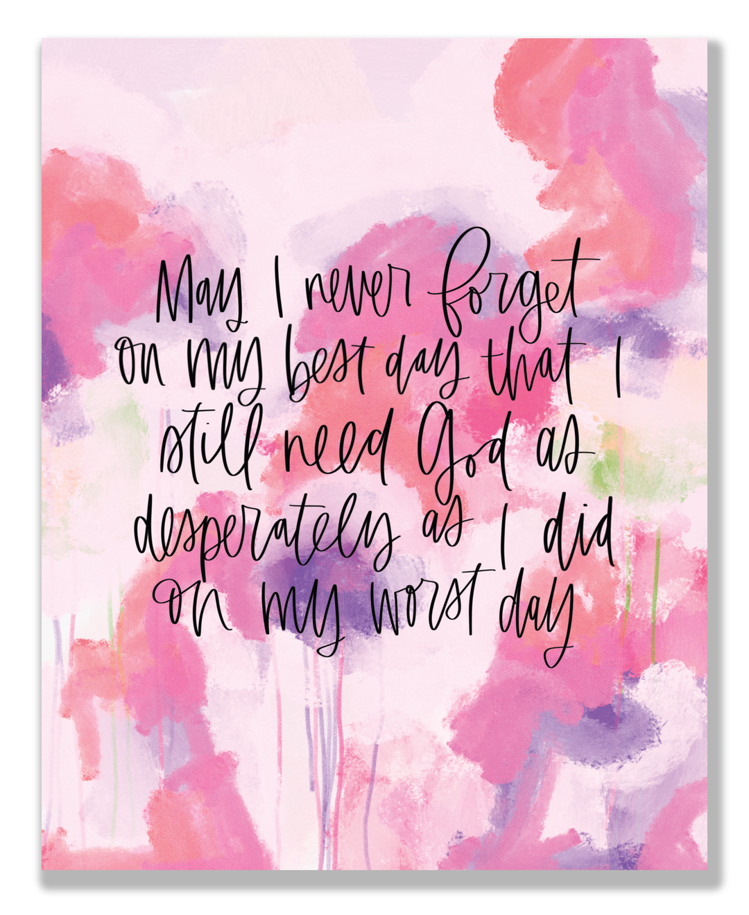 may you never forget