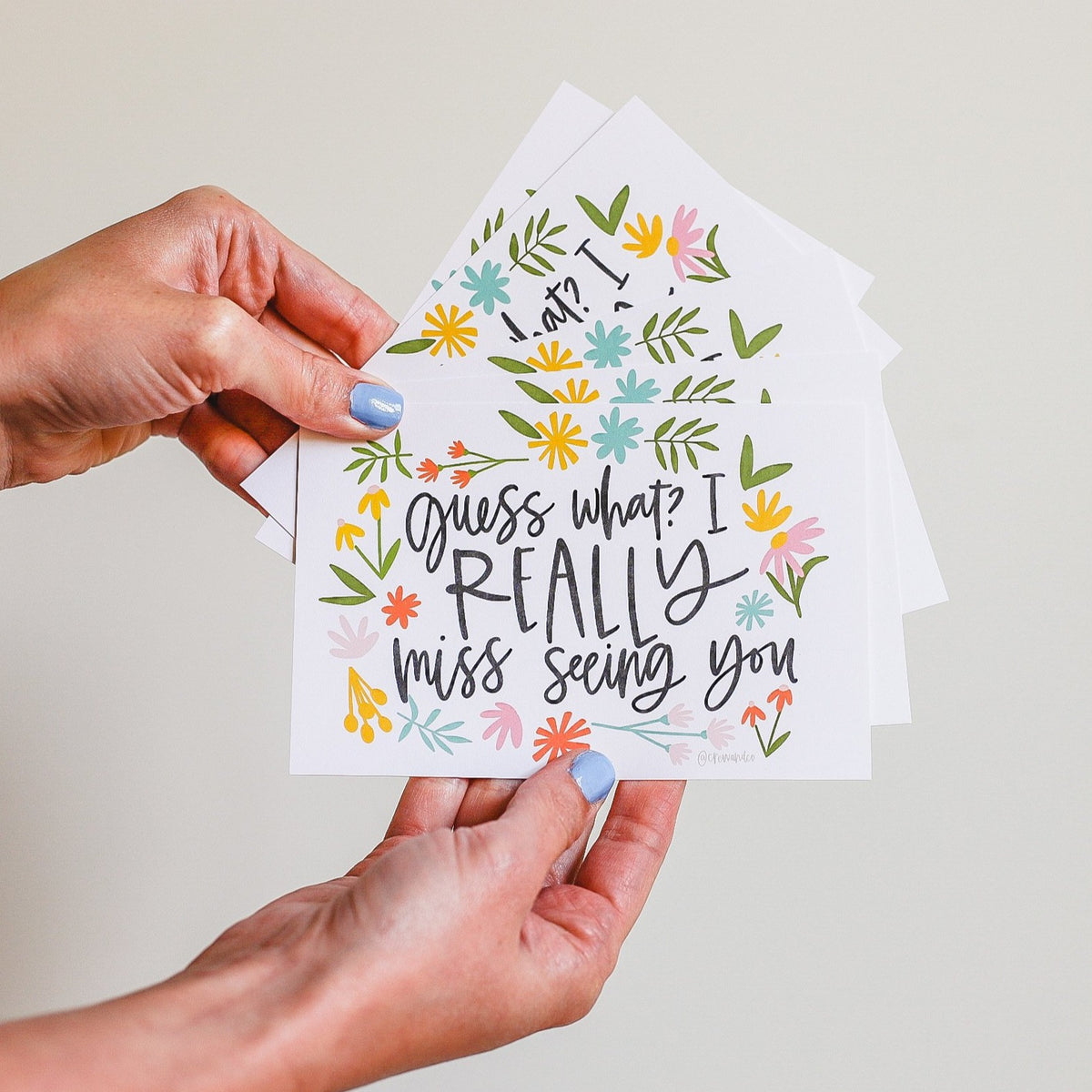 Postcards: I Really Miss Seeing You – Crew + Co