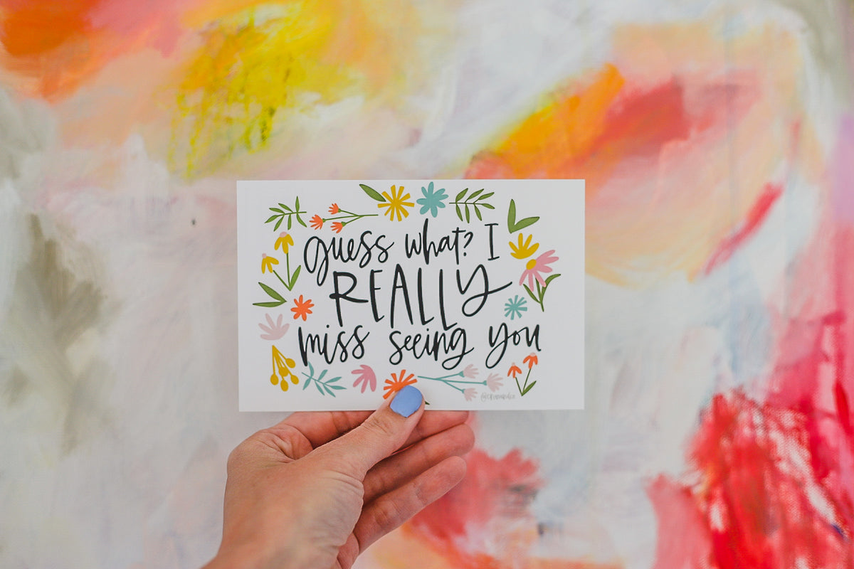 Postcards: I Really Miss Seeing You – Crew + Co
