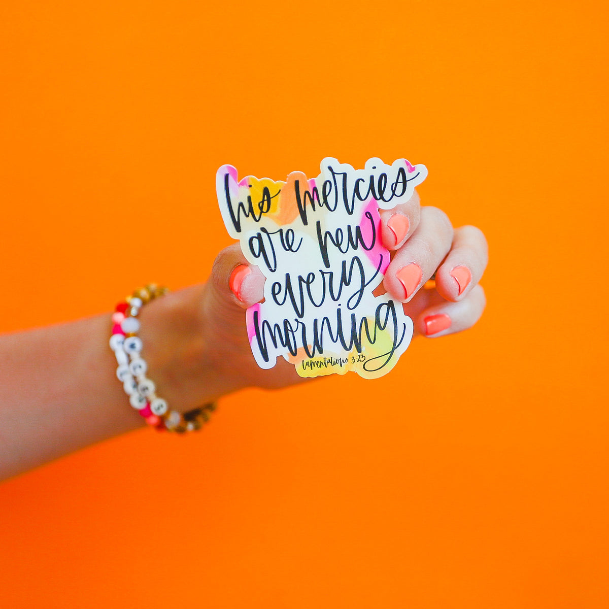 "New Every Morning" Sticker – Crew + Co