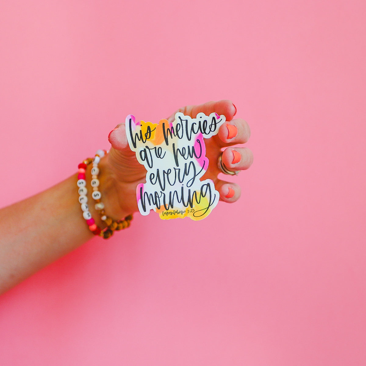 "New Every Morning" Sticker – Crew + Co