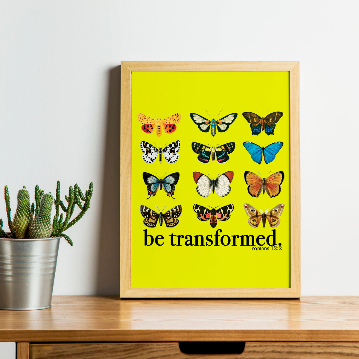 "Be Transformed" 8x10 Print – Crew + Co